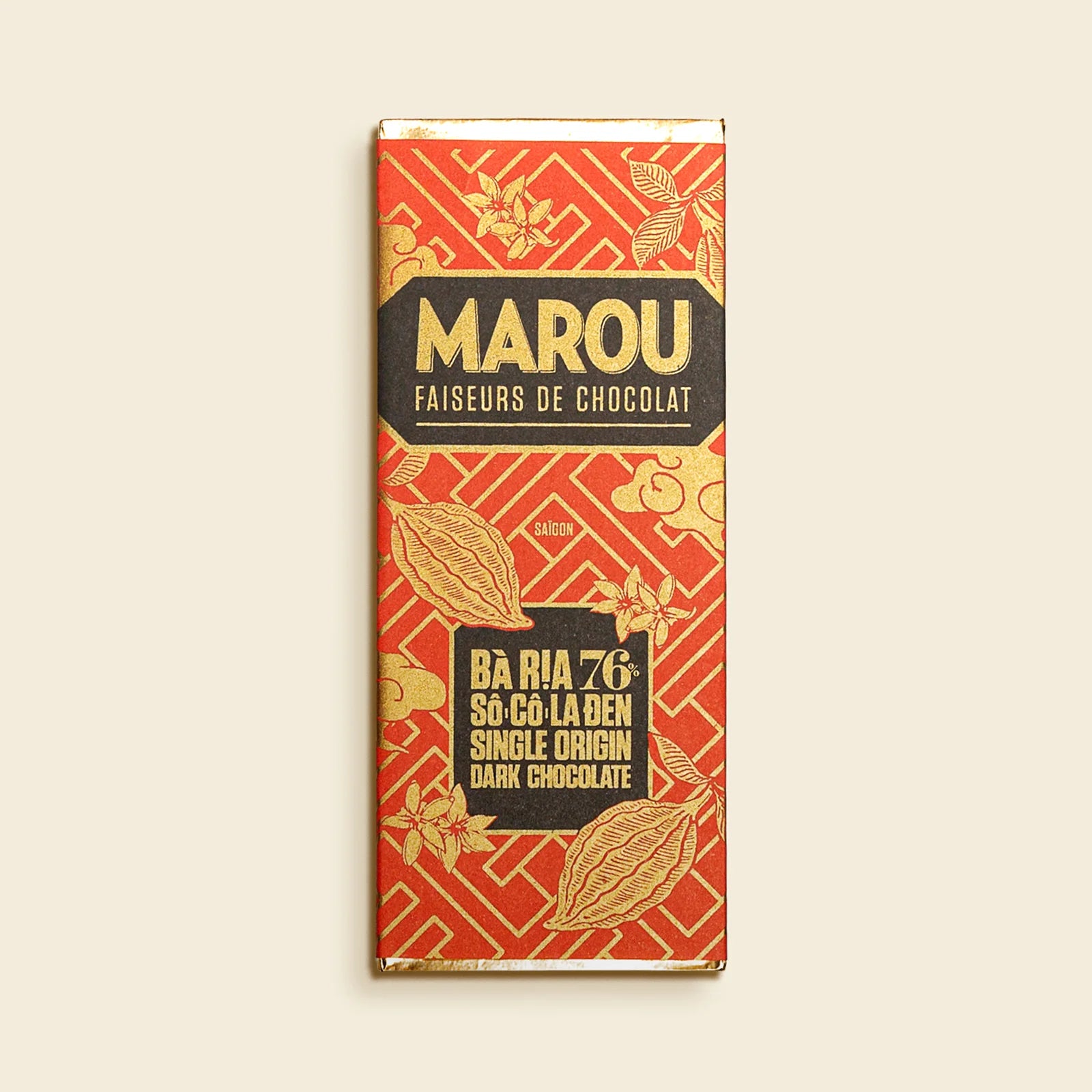 Ba Ria 76% Single Origin Mini Chocolate Bar – Marou Chocolate Singapore