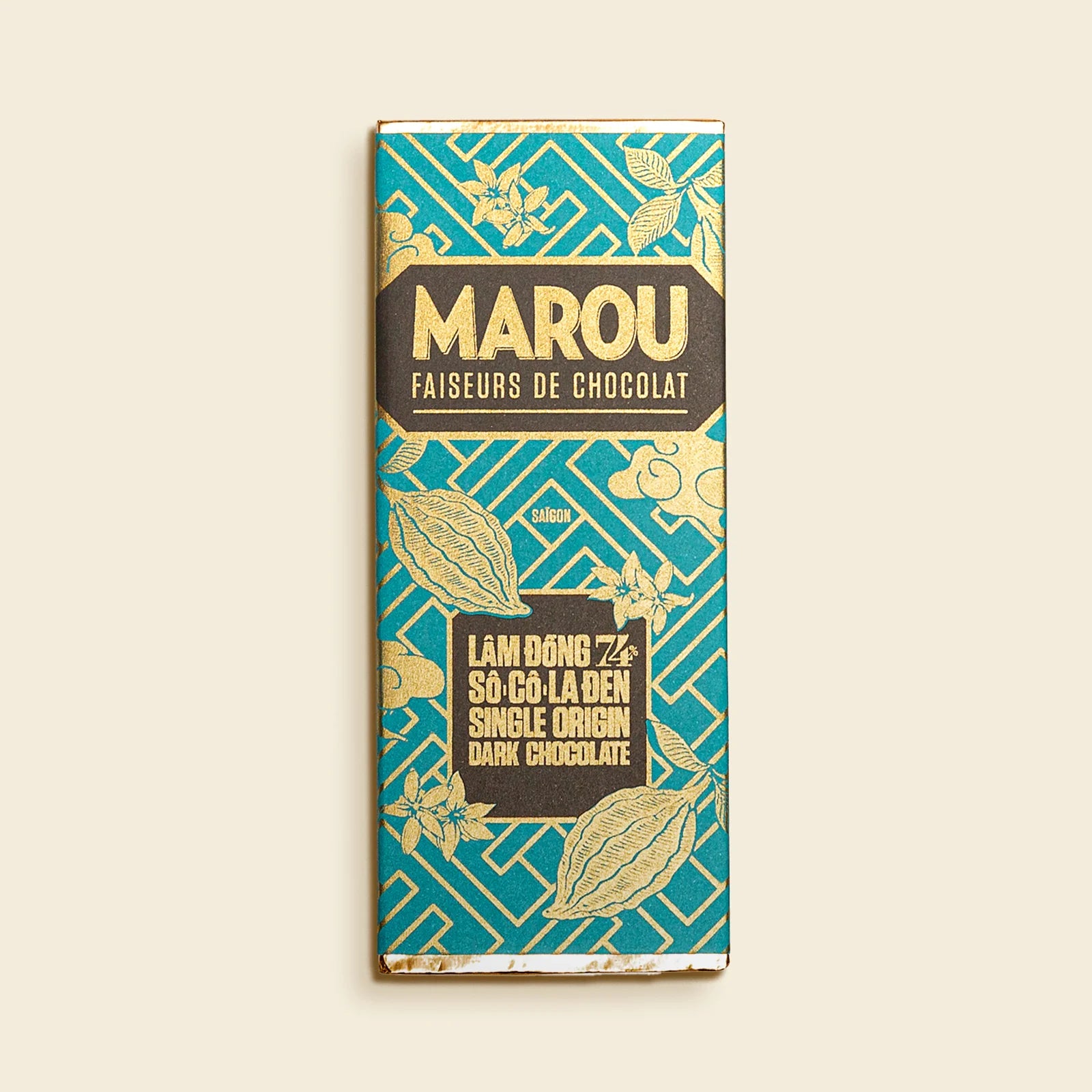 Lam Dong 74% Single Origin Mini Chocolate Bar – Marou Chocolate Singapore