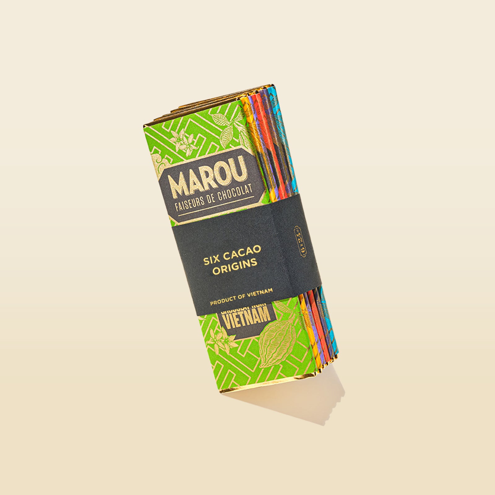 Single Origin Chocolate mini bars Set 6x24g – Marou Chocolate Singapore