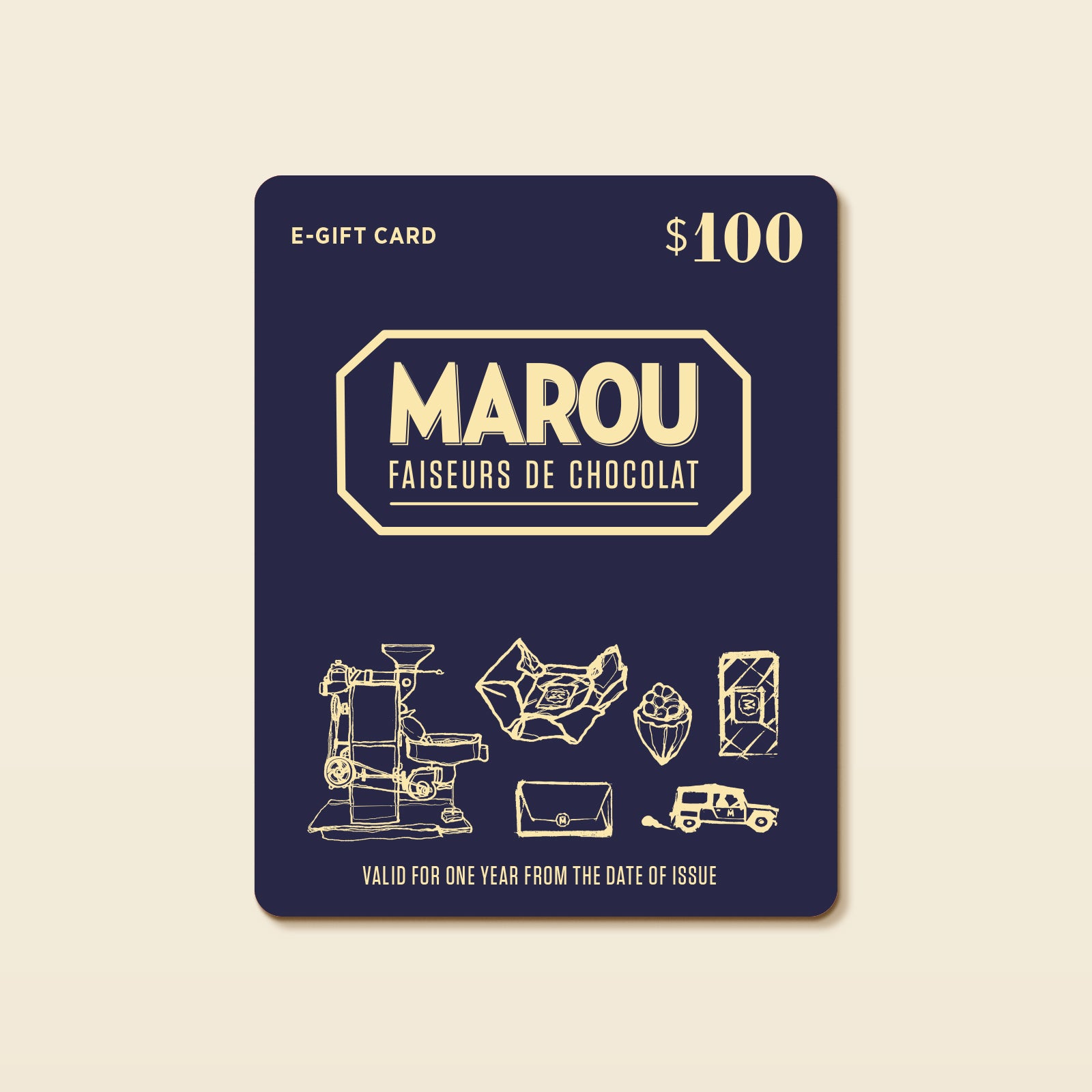 e-Gift Card S$100 – Marou Chocolate Singapore